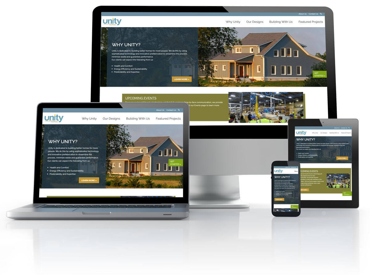 New Website and Lead Generation Strategy Empowers Unity Homes’ Growth ...